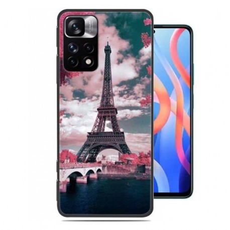 Coque flexible en Silicone Xiaomi Redmi Note 11 PRO Paris.